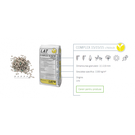 Doctor Plant | Ingrasamant Borealis COMPLEX 15/15/15 +7SO3+Zn